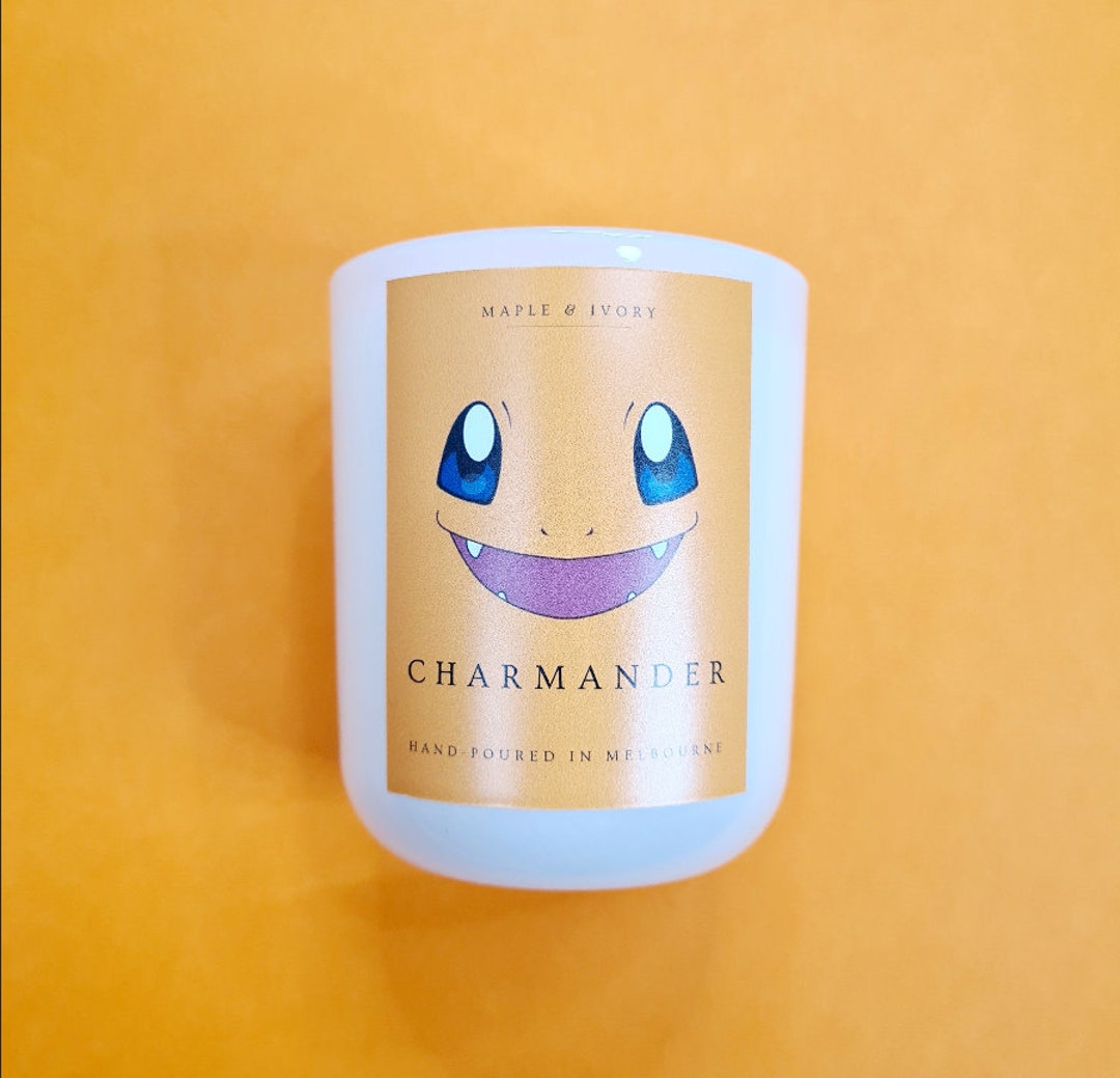 Charmander | Pokémon Inspired Candles - Etsy