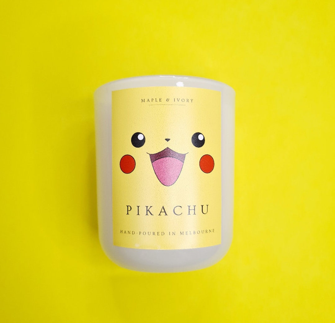 Pikachu | Pokémon Inspired Candles - Etsy