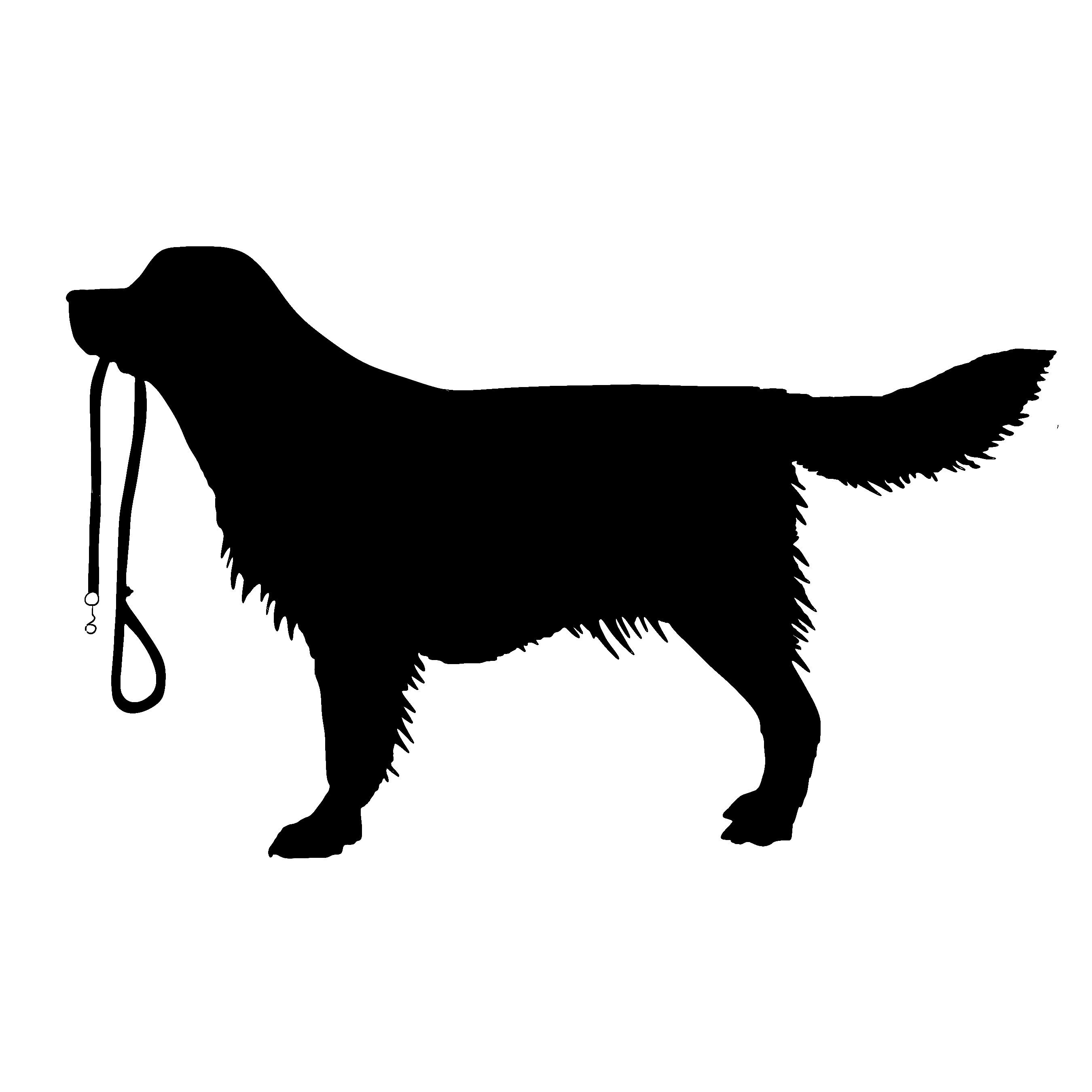 Dog With Leash SVG Dog With Leash Dog Holding Lead - Etsy