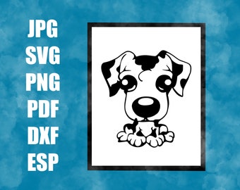 CUTE DOG SVG, Cute Dog Clipart, Cute Dog Puppy Svg Files for Cricut ...