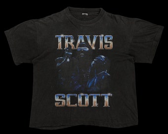 Travis Scott Graphic T-shirt - Etsy