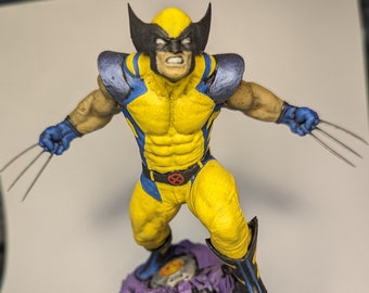Wolverine Bust 3D Printed & Painted Fan-art Statue - Etsy