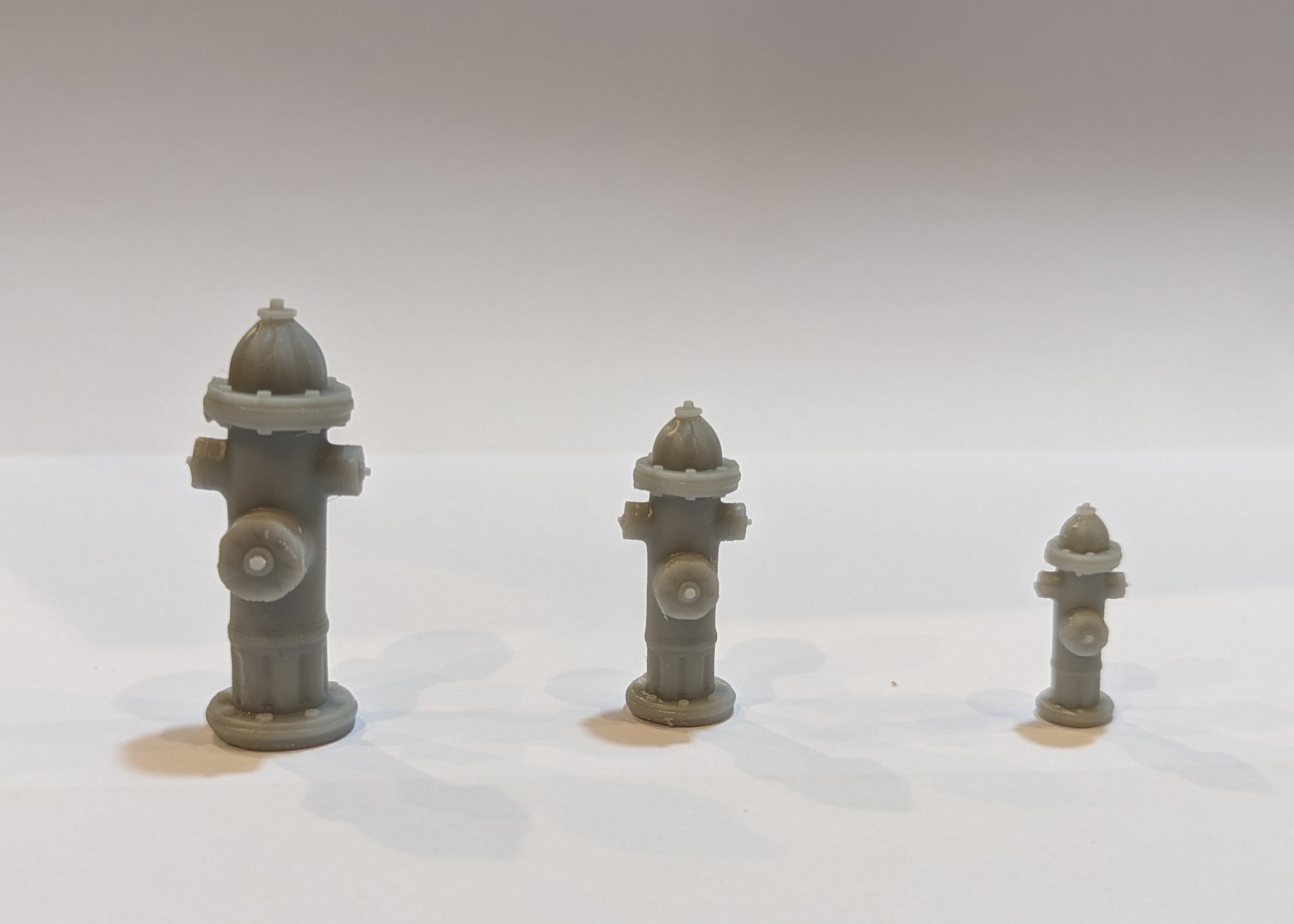 Resin Fire Hydrant for Dioramas scale 1/18, 1/24 and 1/35 unpainted - Etsy