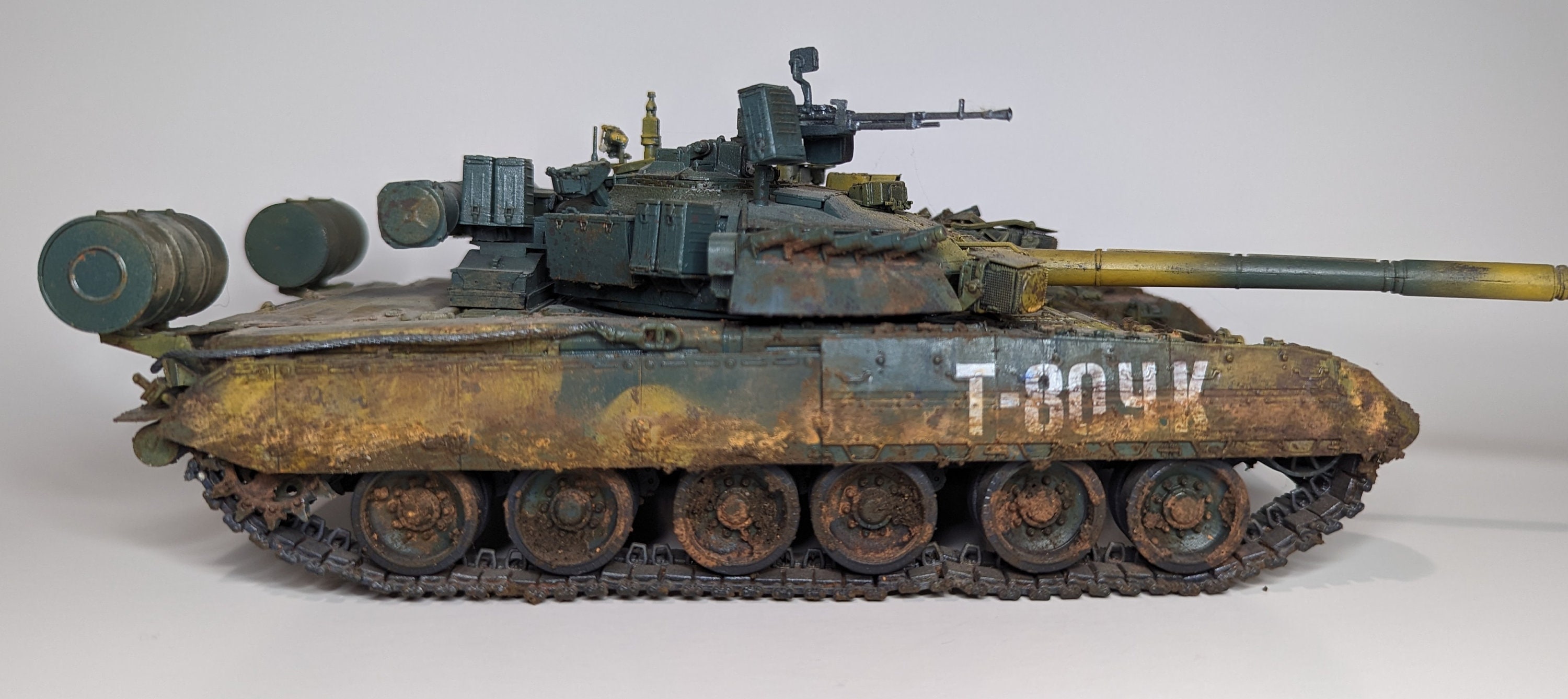1/35 Russian T-80 UK Main Battle Tank MBT - Etsy