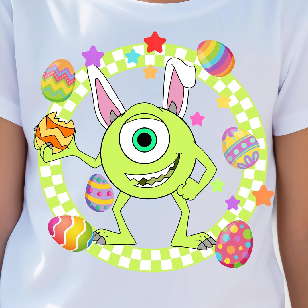 Easter Monsters Inc 1 Png Perfect for T-shirts or Pyjamas , 1 Png File ...