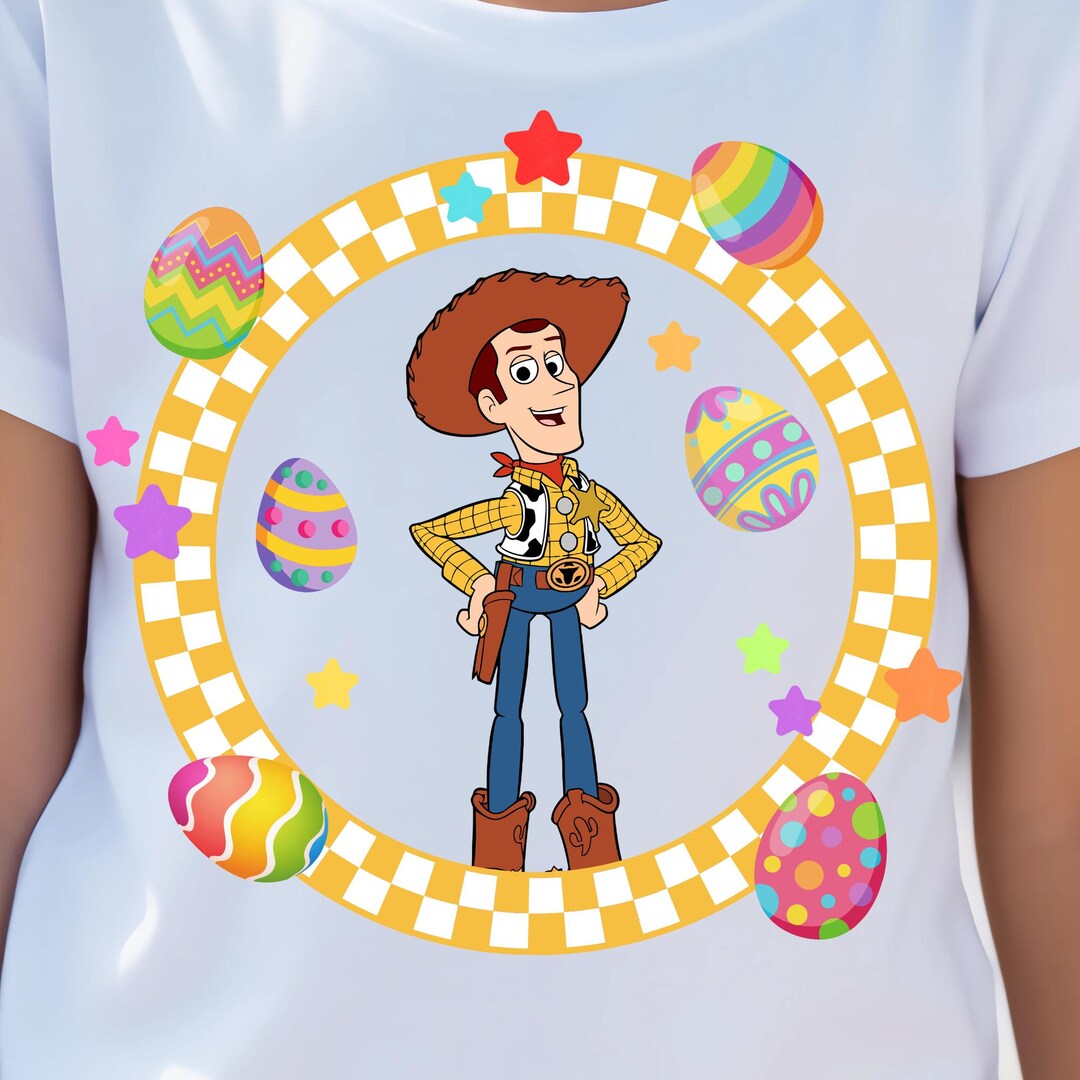 Easter Woody 1 Png Perfect for T-shirts or Pyjamas , 1 Png File. Bright ...