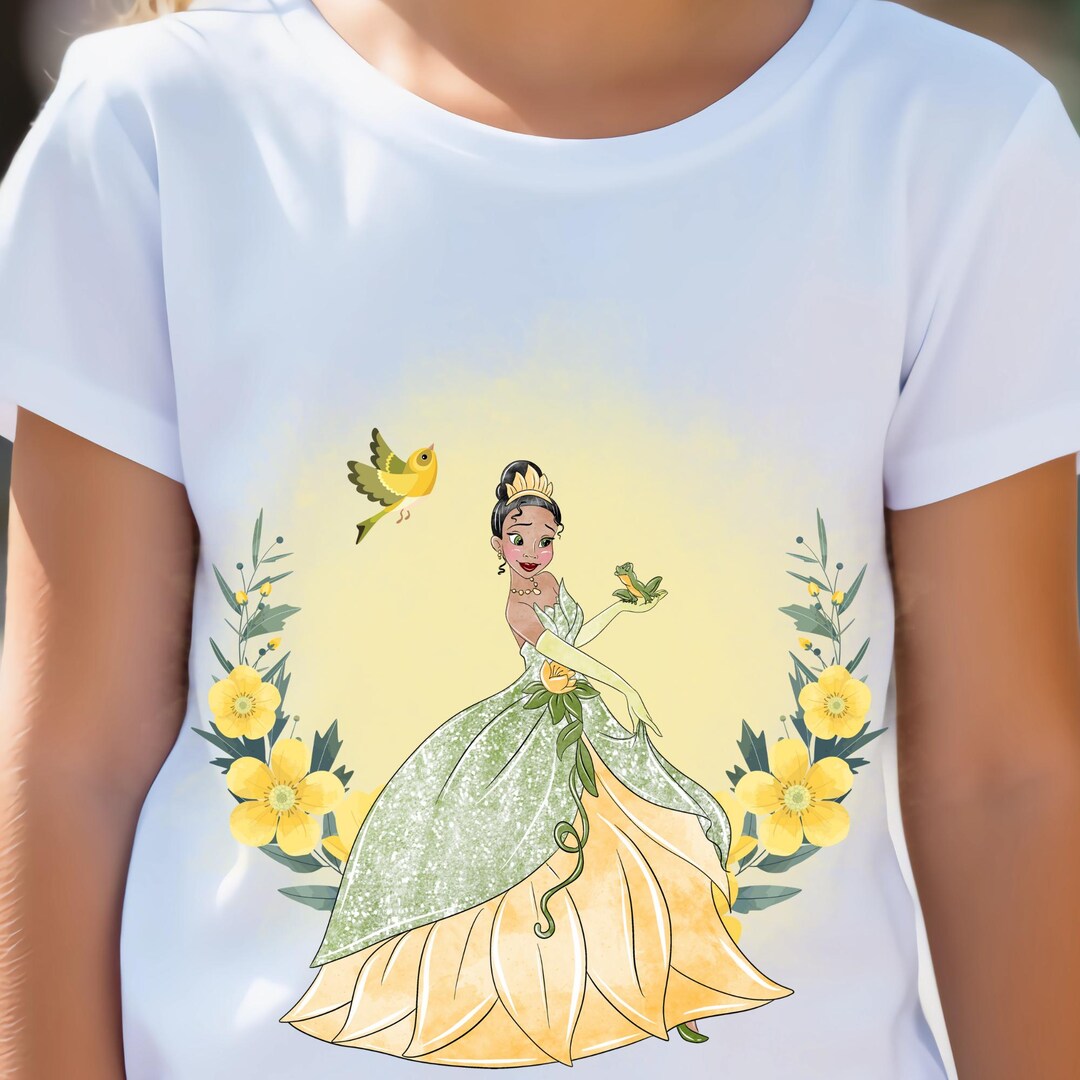 Tiana Princess Png Perfect for T-shirts Pyjamas Ect 1 Png File. Bright ...