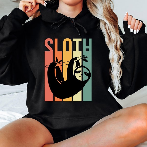 Sloth Hoodie - Etsy