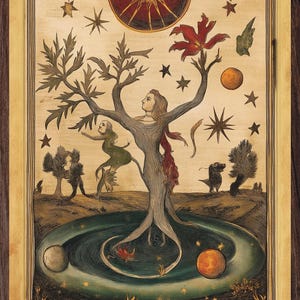 Medieval Alchemy Tarot Oracle Cards (collectible Set of 9) - Etsy