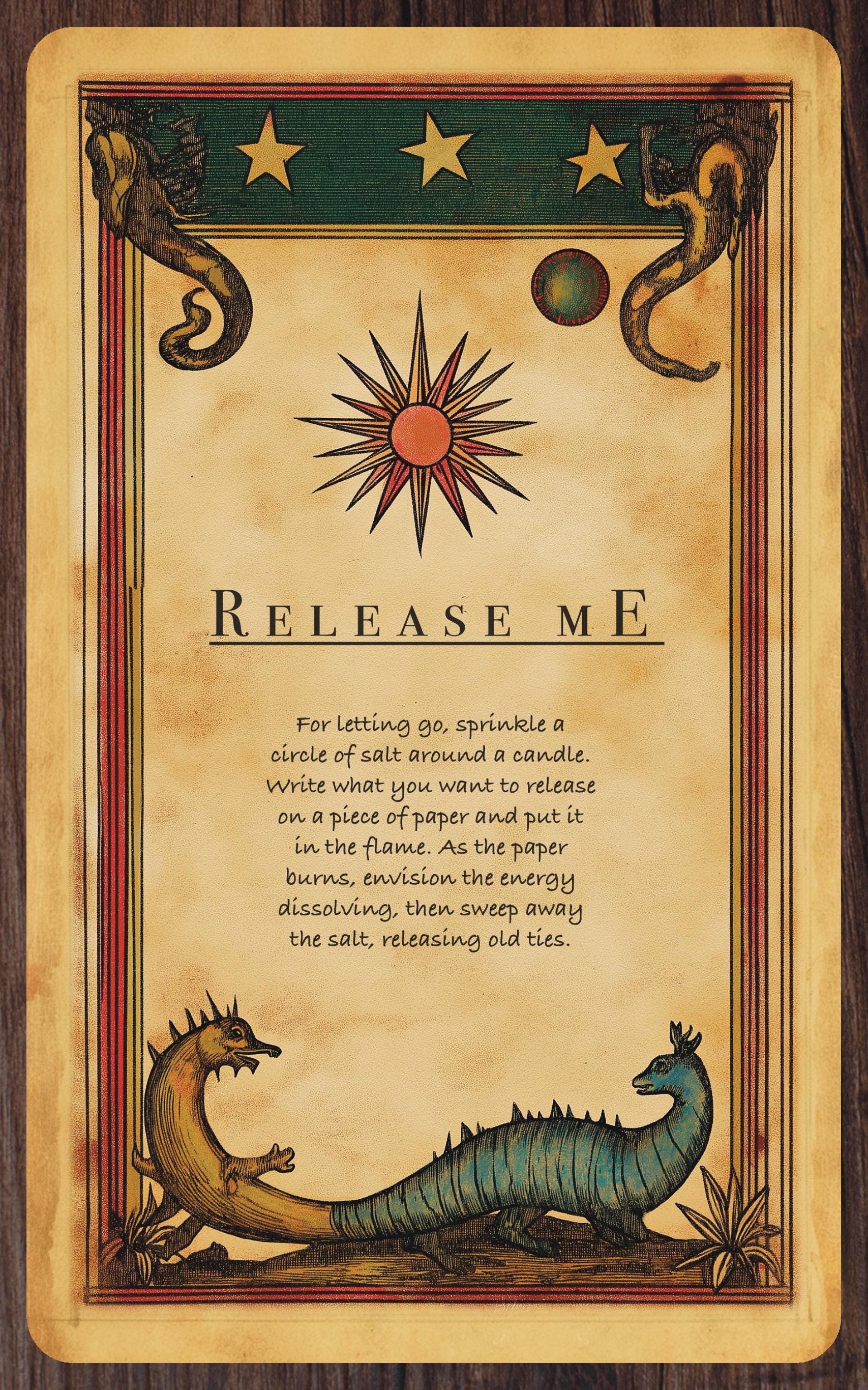 Medieval Alchemy Tarot Oracle Cards collectible Set of 9 - Etsy