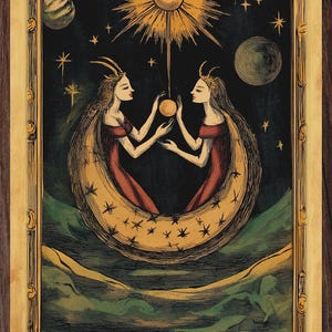 Medieval Alchemy Tarot Oracle Cards (collectible Set of 9) - Etsy