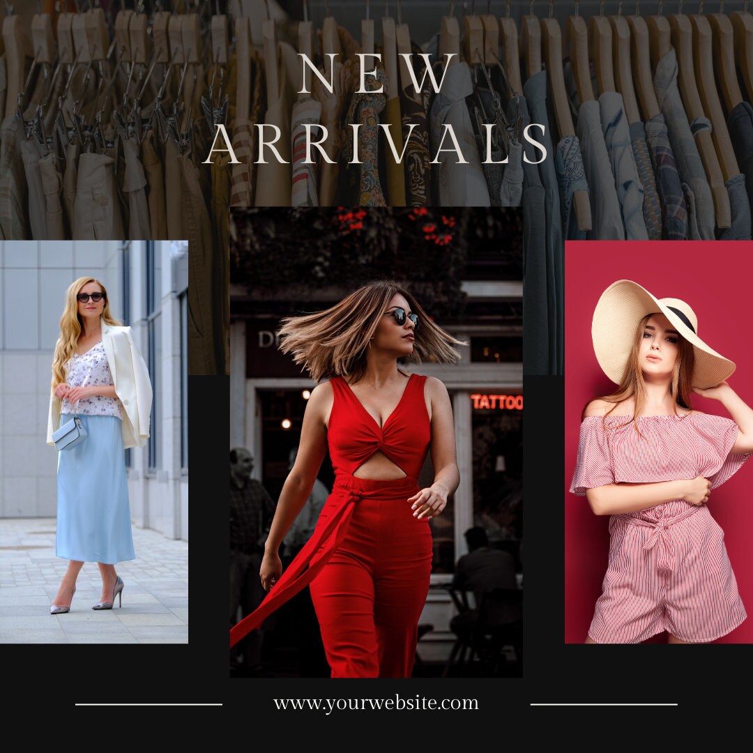 21 Fashion Social Media Post Templates Canva Editable Fashion Templates ...