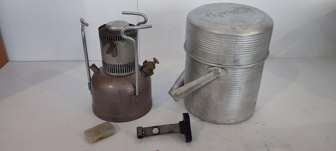 Vintage Set Soviet Gasoline/kerosene Stove Шмель,USSR Camping Burner ...