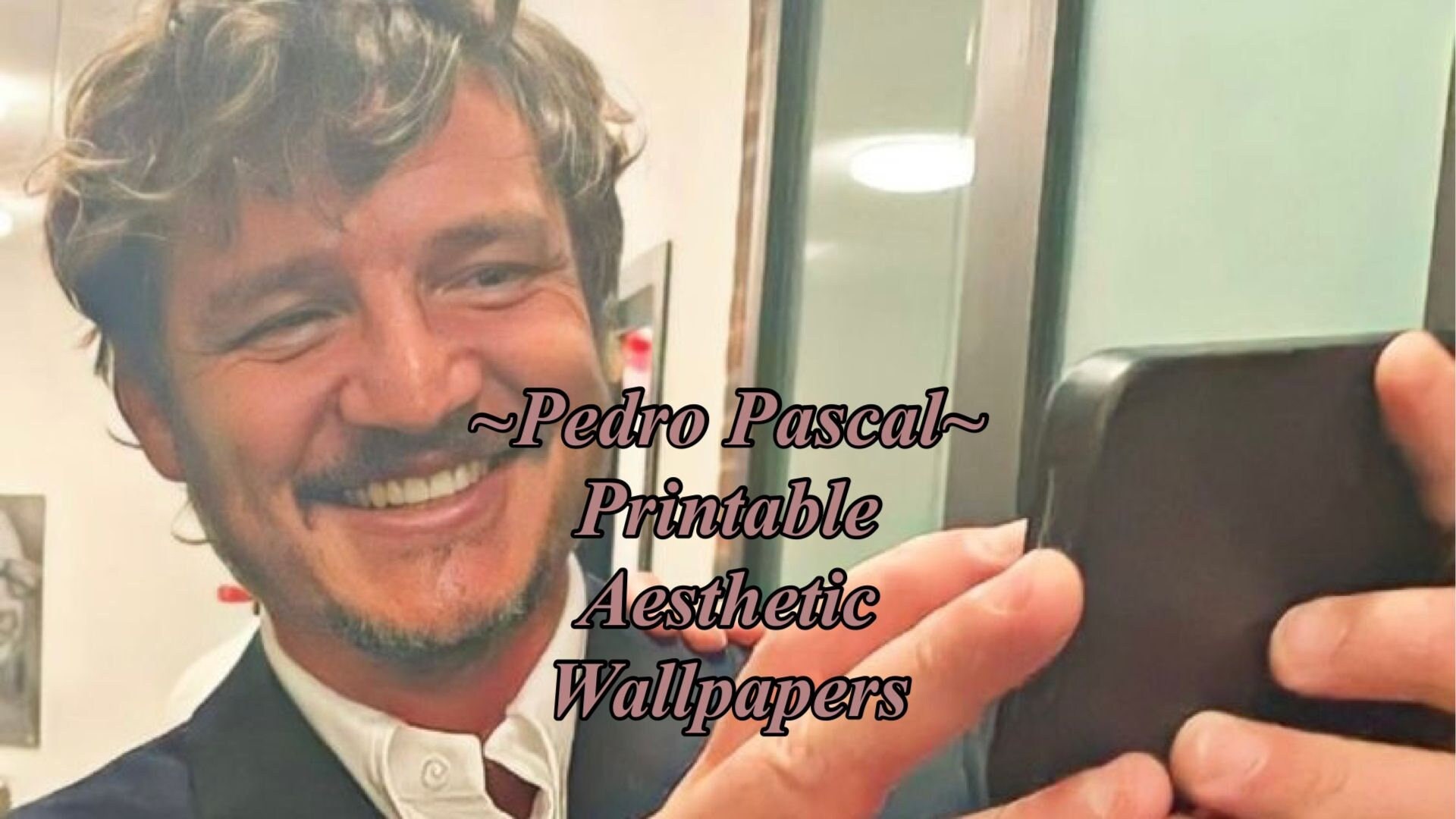 Printable Pedro Pascal Wallpapers - Etsy Canada