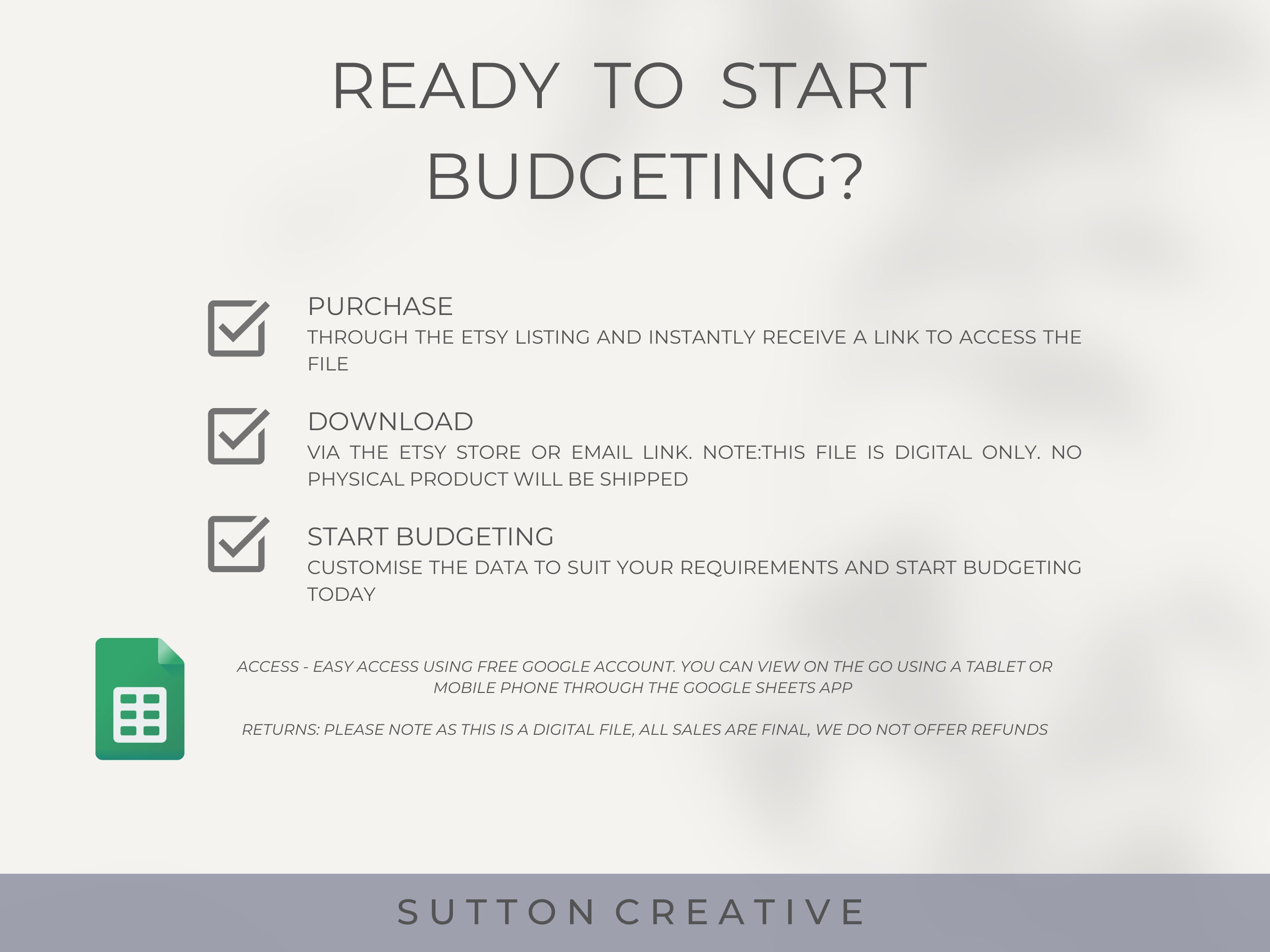 Couples Budget Spreadsheet, Google Sheets Template, Weekly Monthly ...