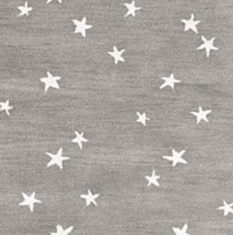 Handmade Tufted Wool Area Rug Gray Starry Design Playroom Carpet Living ...