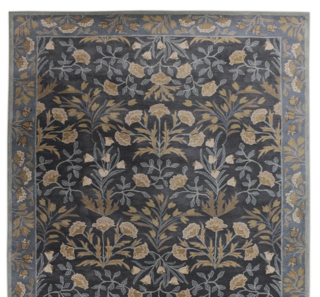 New Adeline Multi PB Traditional Oriental Handmade Tufted 100% Woolen ...