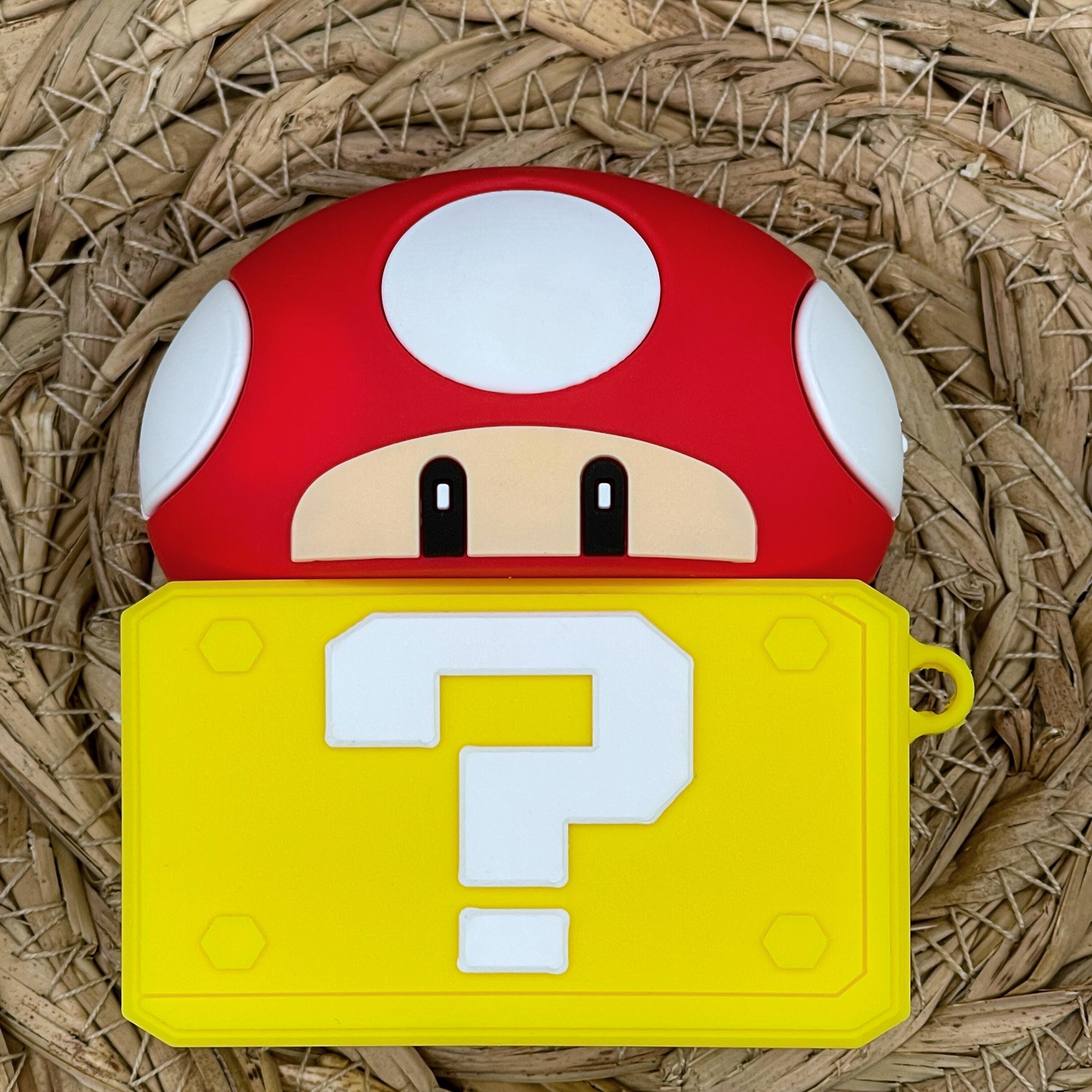 Mushroom From Mario Bros. 3D AirPod Case Cover - Etsy