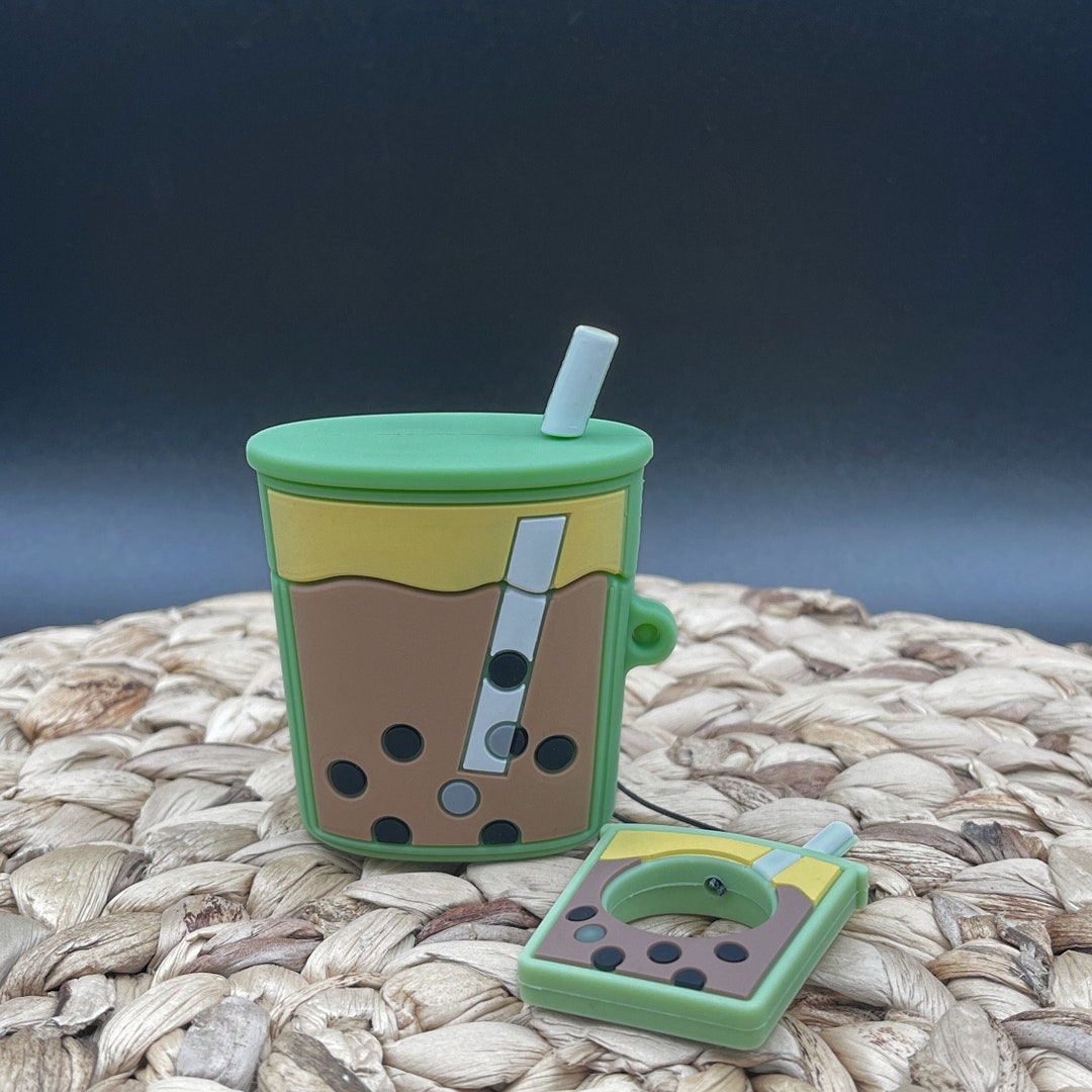 Mint Green Milk Bubble Tea 3D AirPod Case Cover Gen 1/2 - Etsy