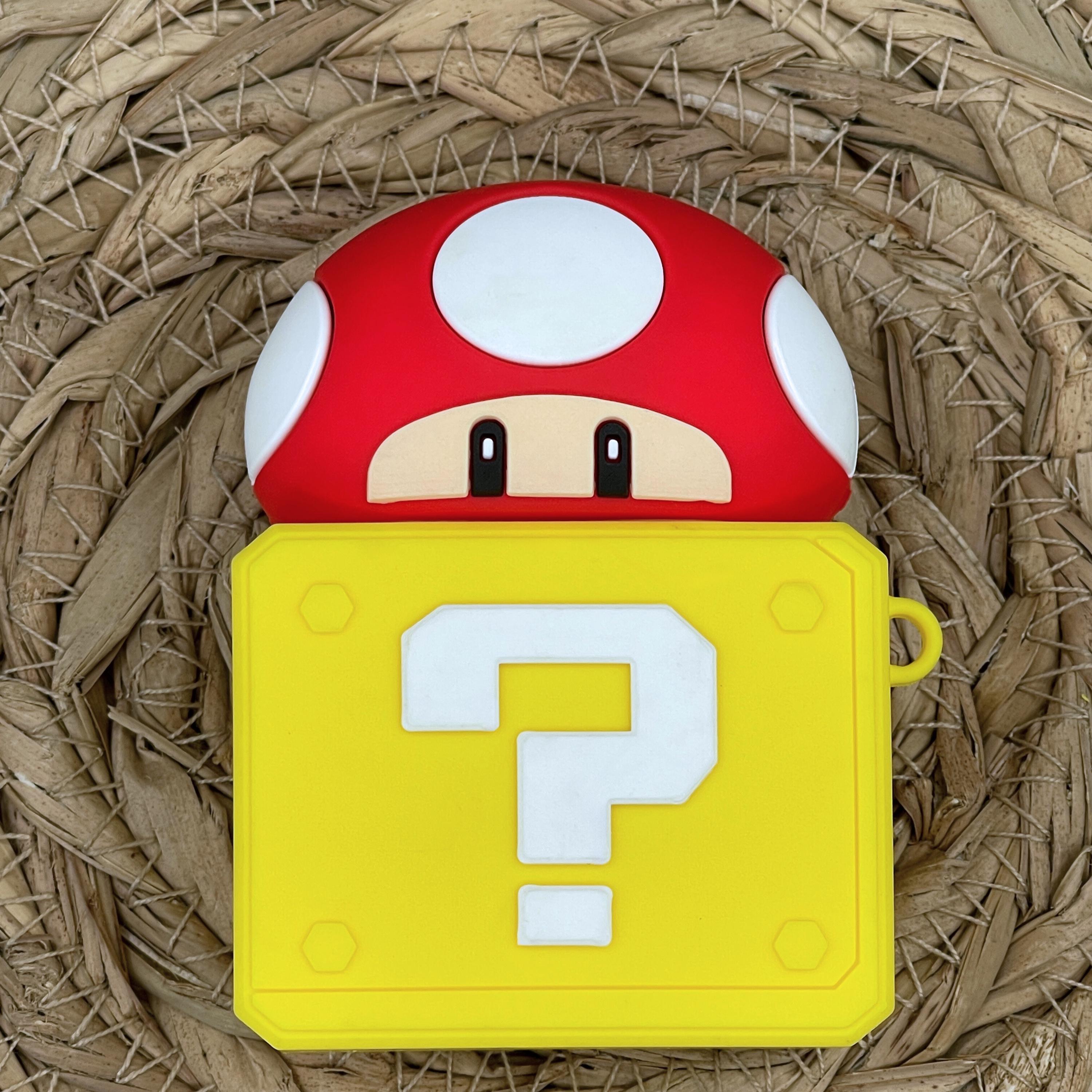 Mushroom From Mario Bros. 3D AirPod Case Cover - Etsy