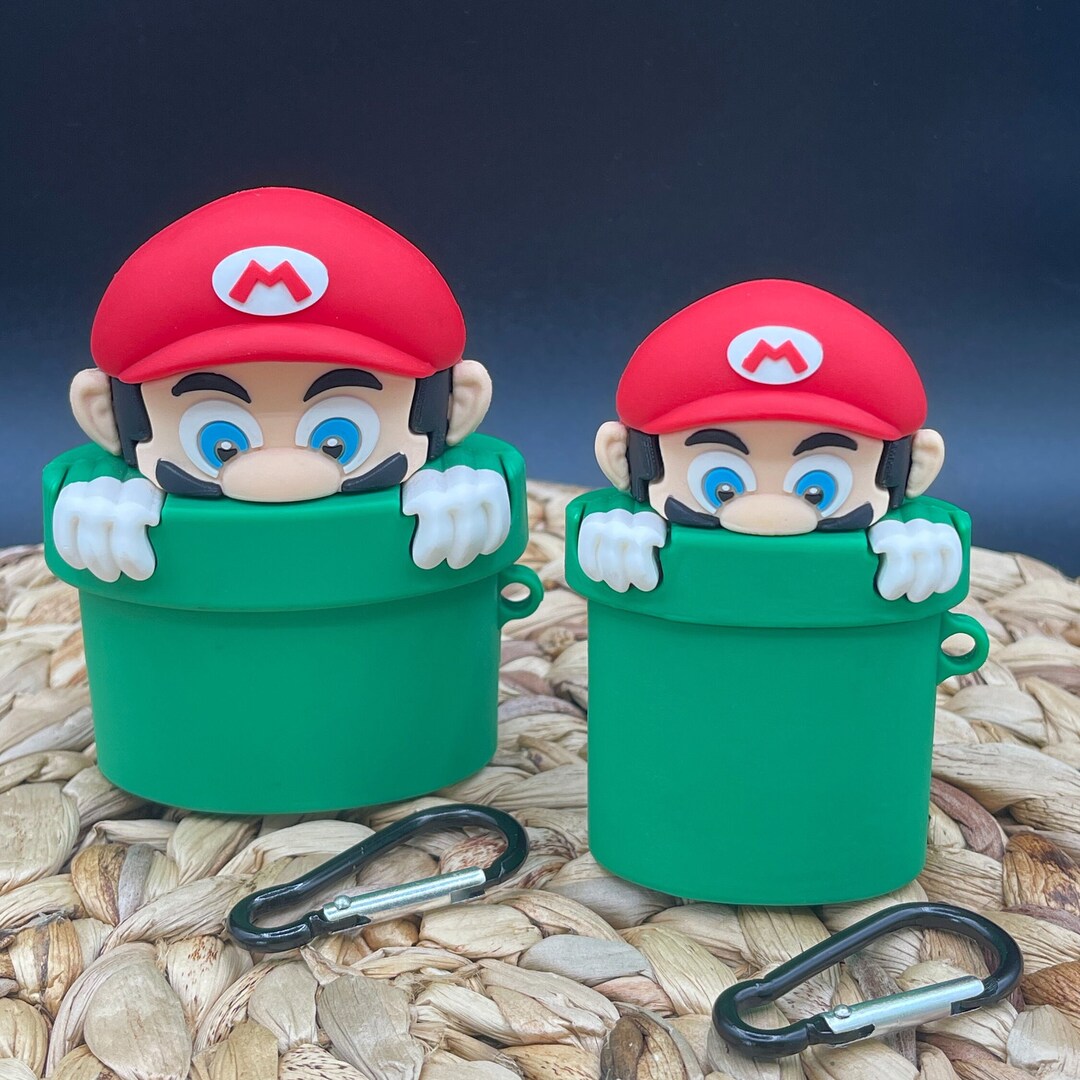 Mario From Mario Bros. 3D Airpod Case Cover - Etsy