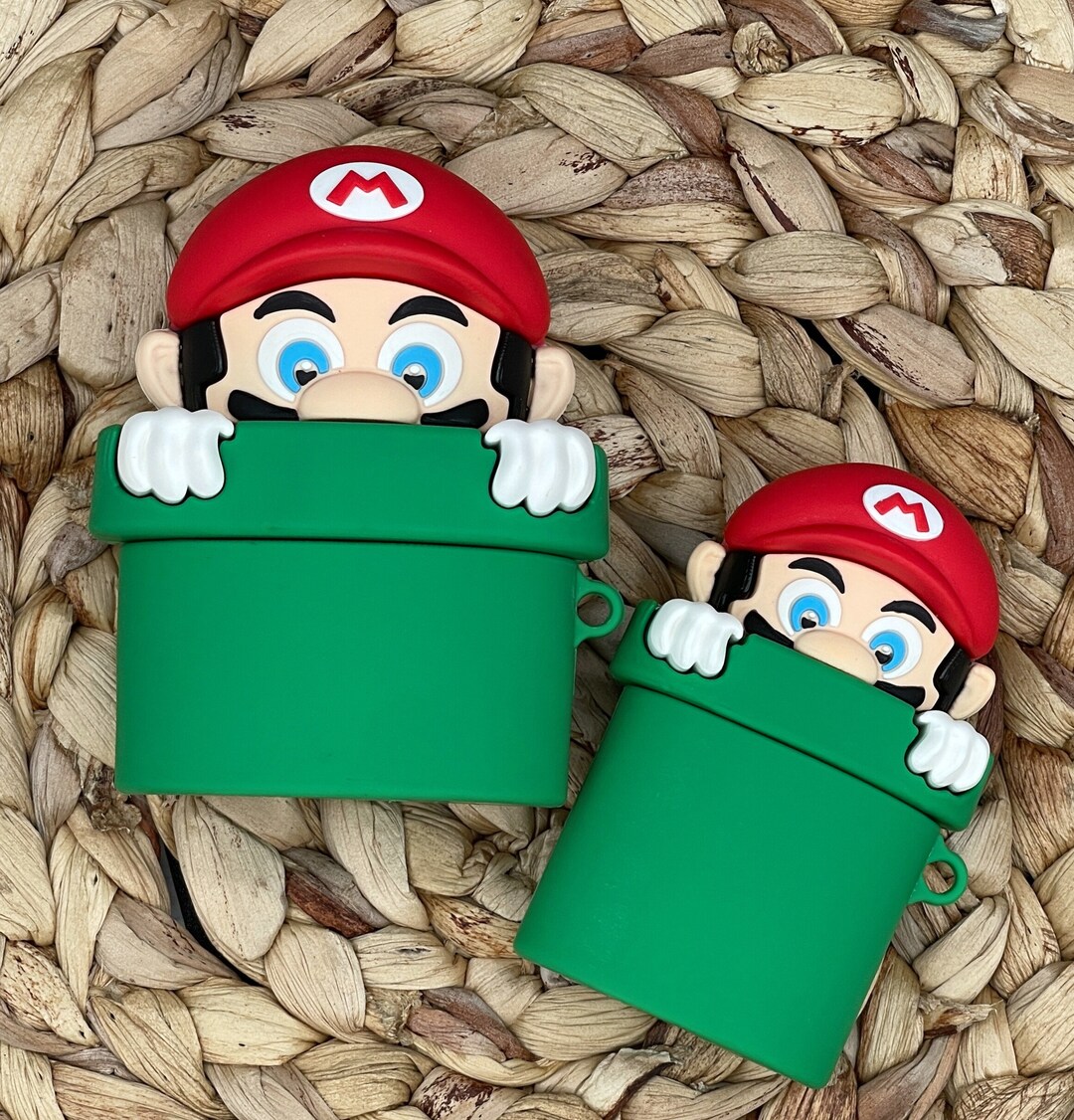 Mario From Mario Bros. 3D AirPod Case Cover - Etsy