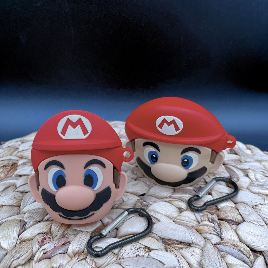 3D Mario From Mario Bros. 3D AirPod Case Cover - Etsy