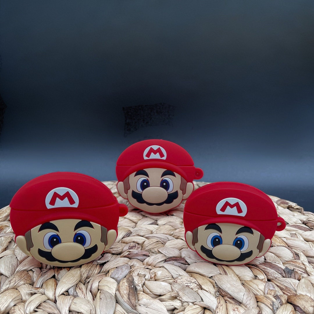 3D Mario From Mario Bros. 3D AirPod Case Cover - Etsy