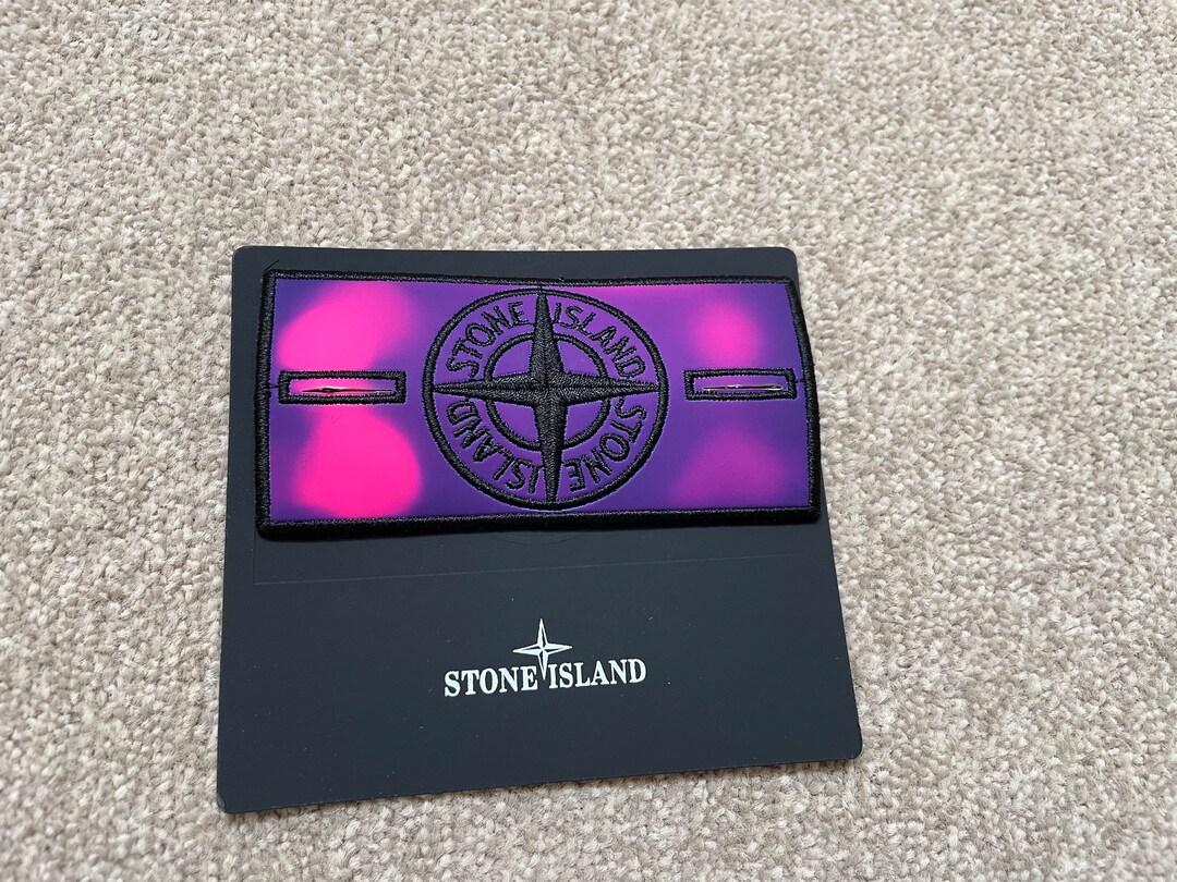 Stone Island Badge Patch Thermal - Etsy