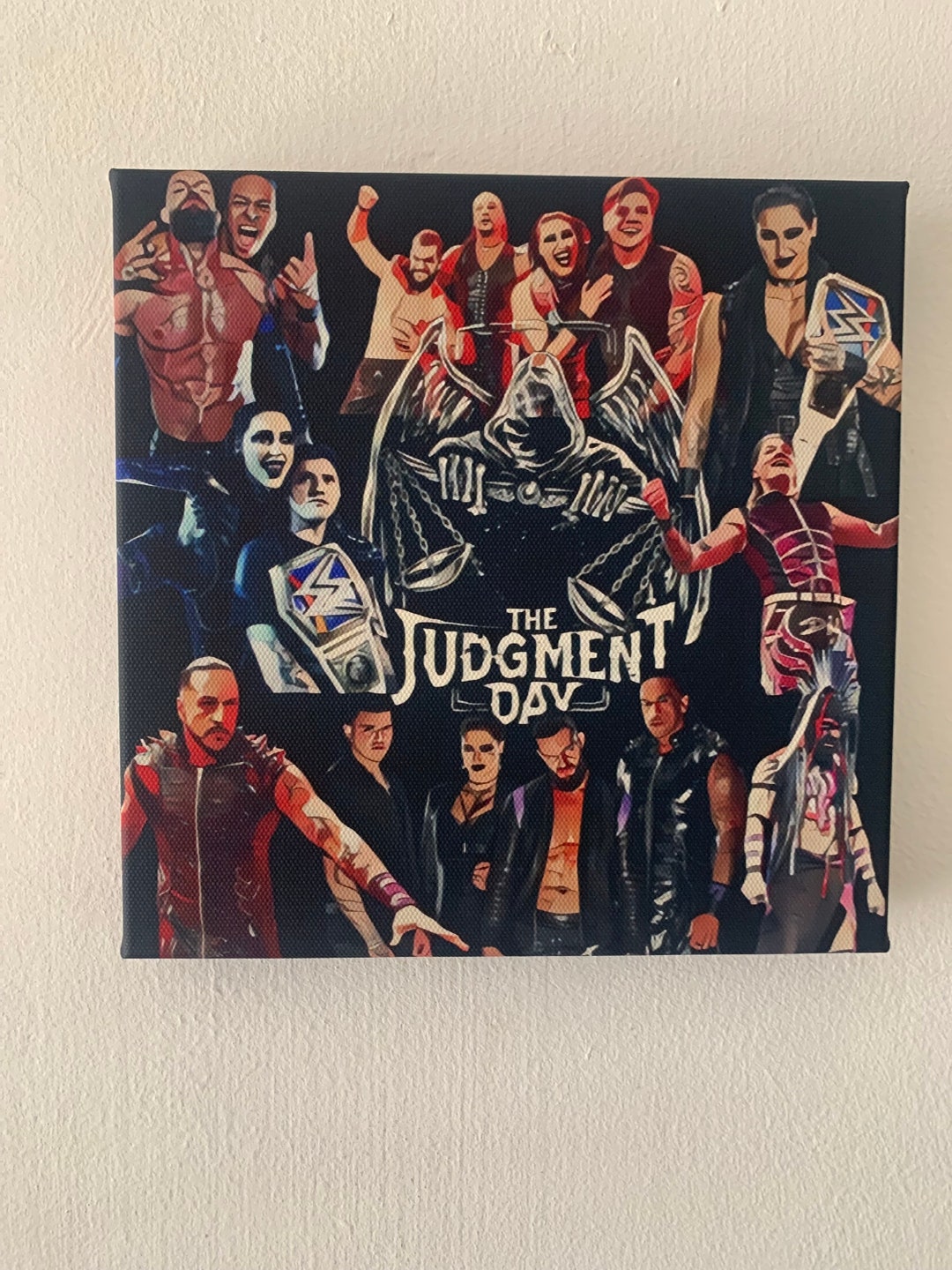 WWE Judgment Day Canvas Wall Art - Etsy