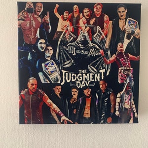 WWE Judgment Day Canvas Wall Art - Etsy