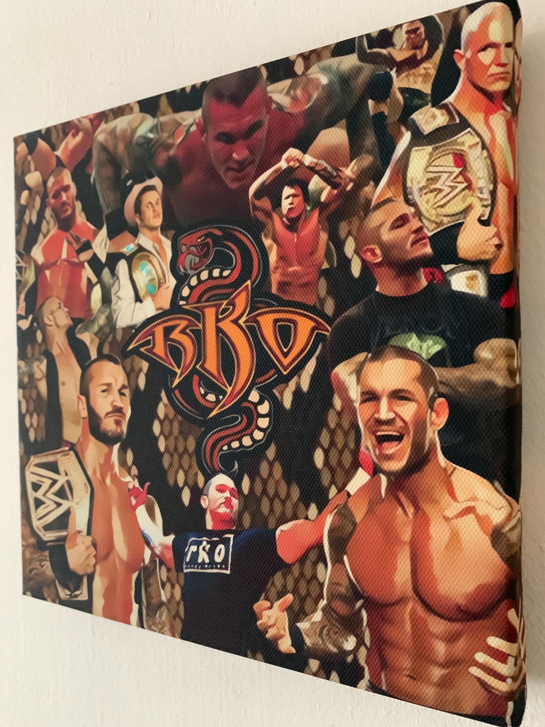 WWE Randy Orton Canvas Wall Art - Etsy