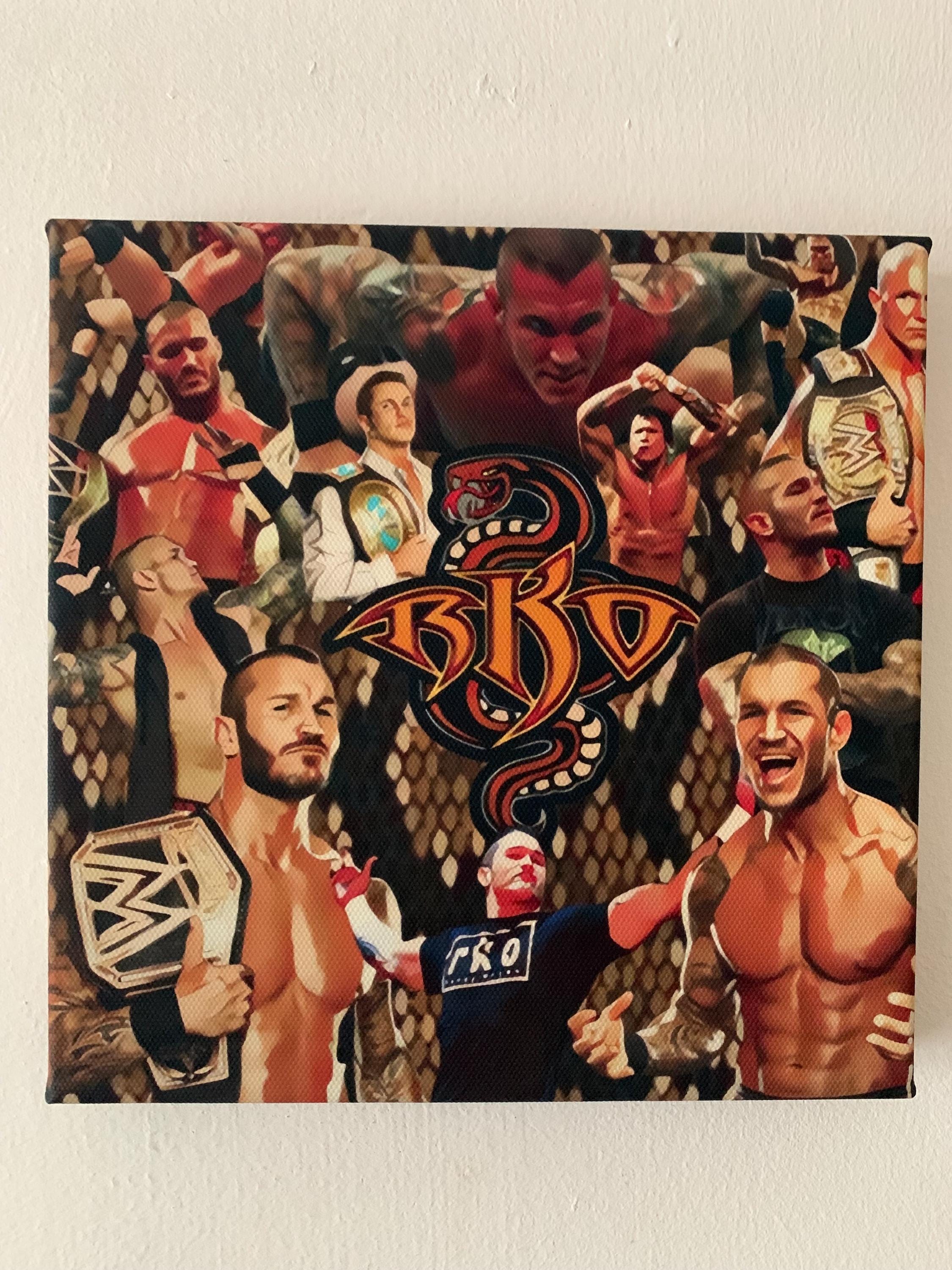 WWE Randy Orton Canvas Wall Art - Etsy