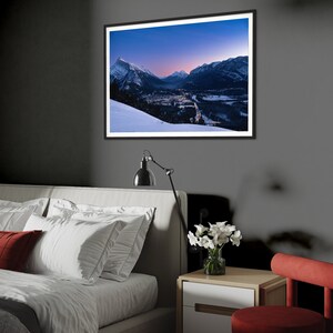 Sunset at Mount Norquay Lookout Banff, Canada DIGITAL DOWNLOAD Alberta ...