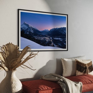 Sunset at Mount Norquay Lookout Banff, Canada DIGITAL DOWNLOAD Alberta ...