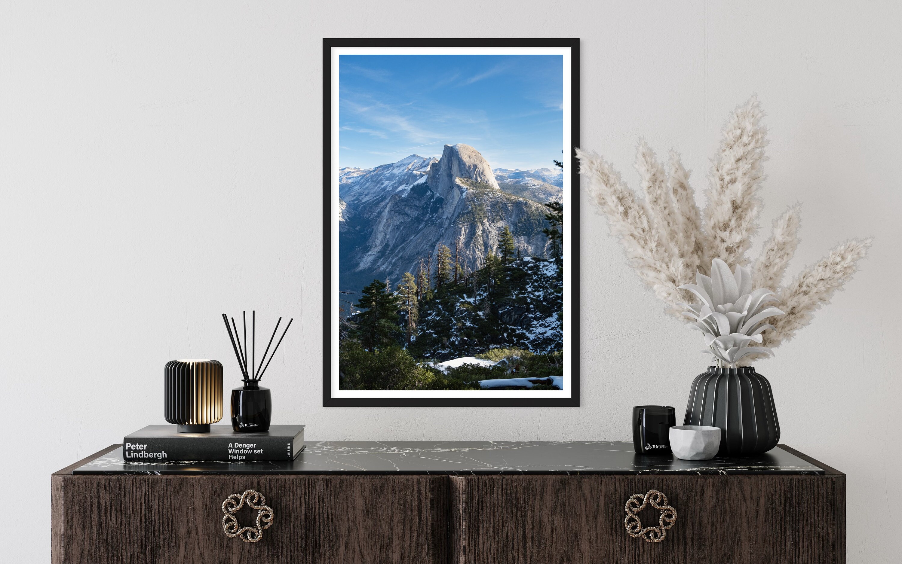 Half Dome Yosemite National Park, California Four Mile Trail Glacier ...