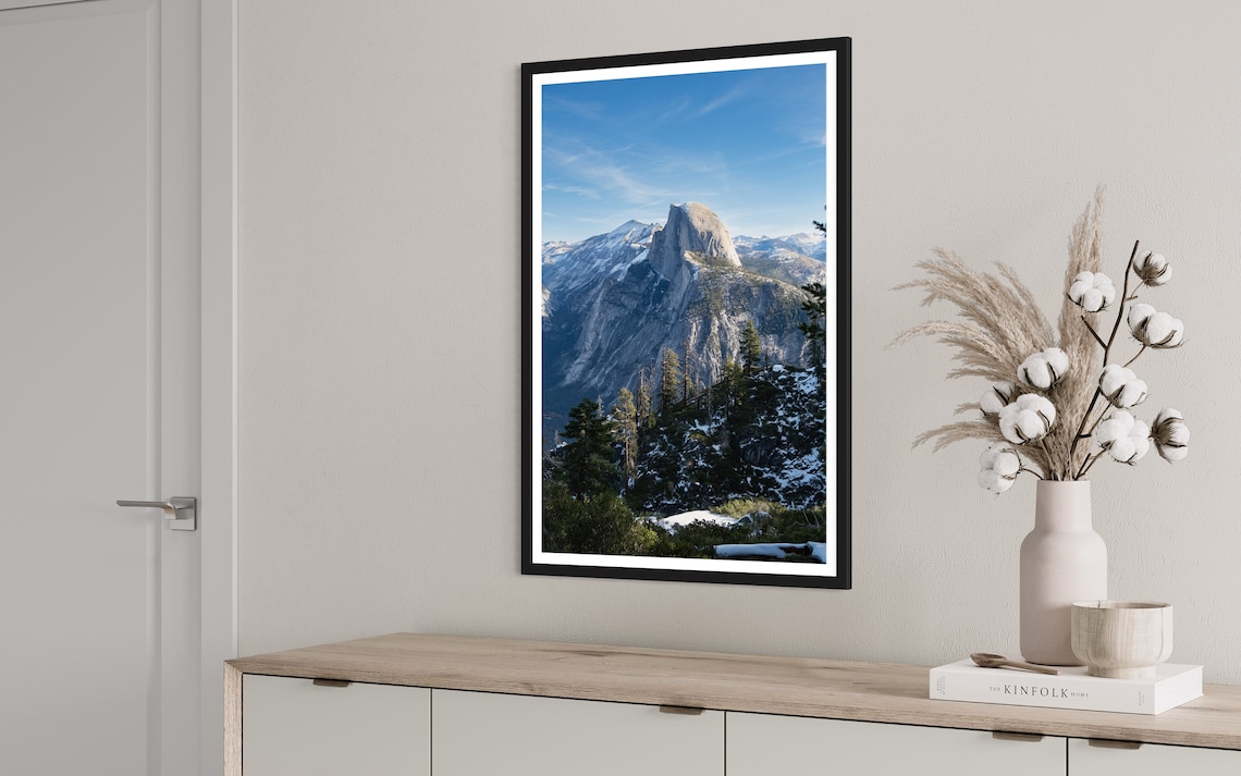 Half Dome Yosemite National Park, California Four Mile Trail Glacier ...
