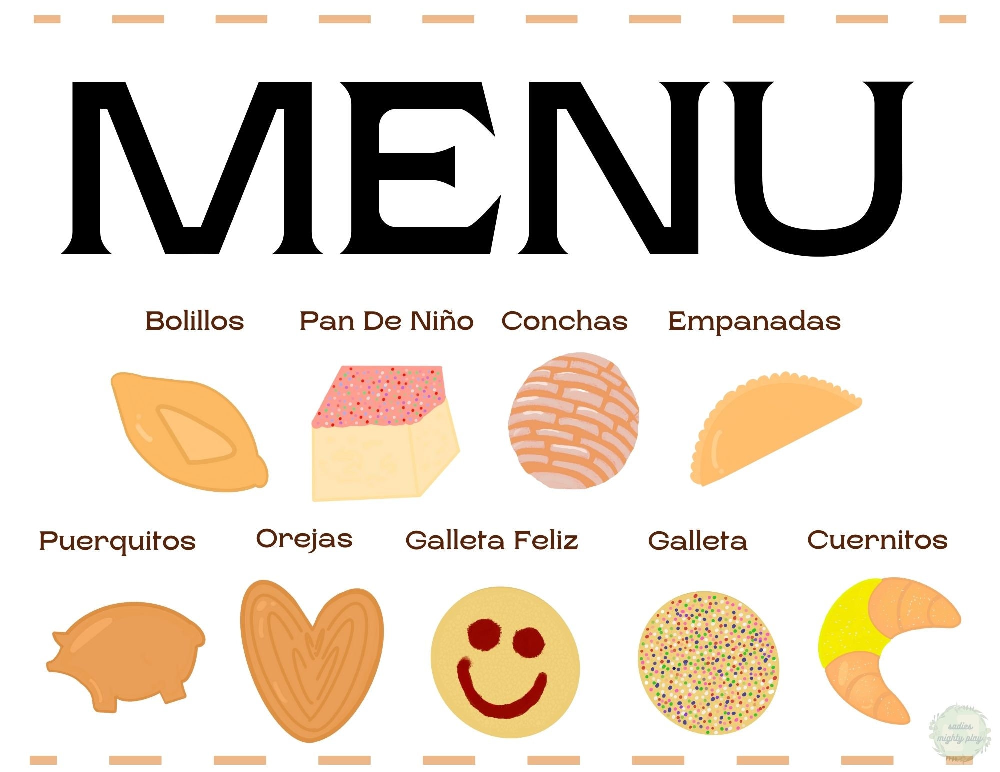 Panaderia/bakery Dramatic Play - Etsy