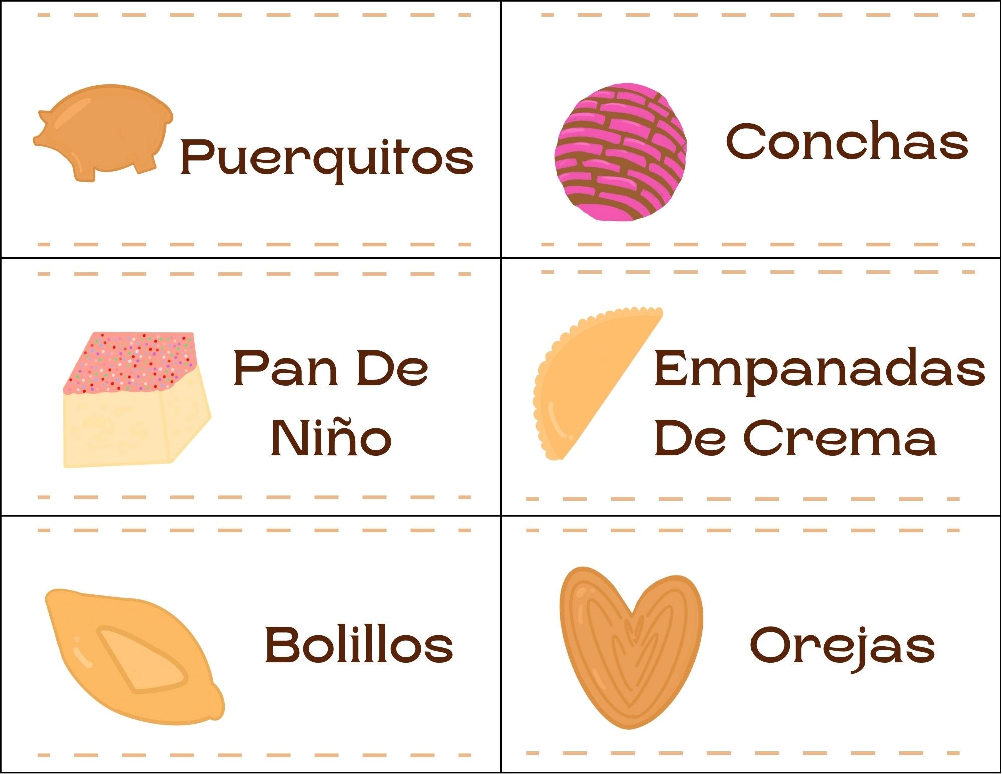 Panaderia/bakery Dramatic Play - Etsy