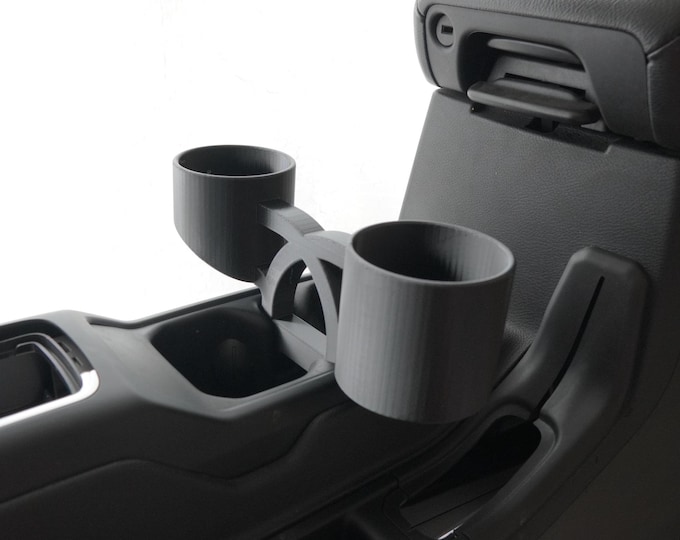 Double Front 3rd Cup Holder- Jeep Wrangler JL - Gladiator (2018 UP) - Etsy