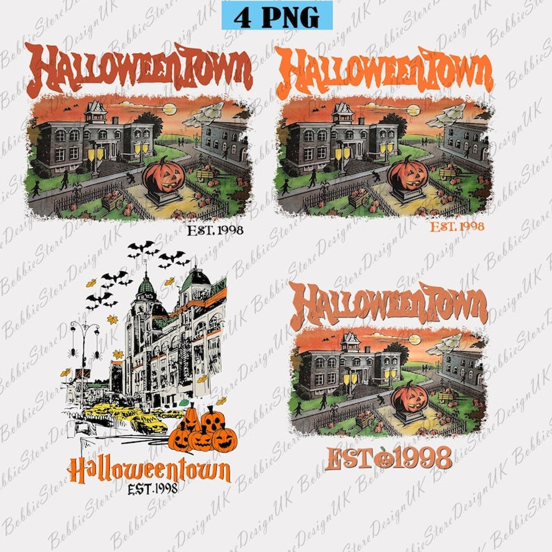 Halloweentown Est 1998 Png Halloweentown Png Halloween Party - Etsy