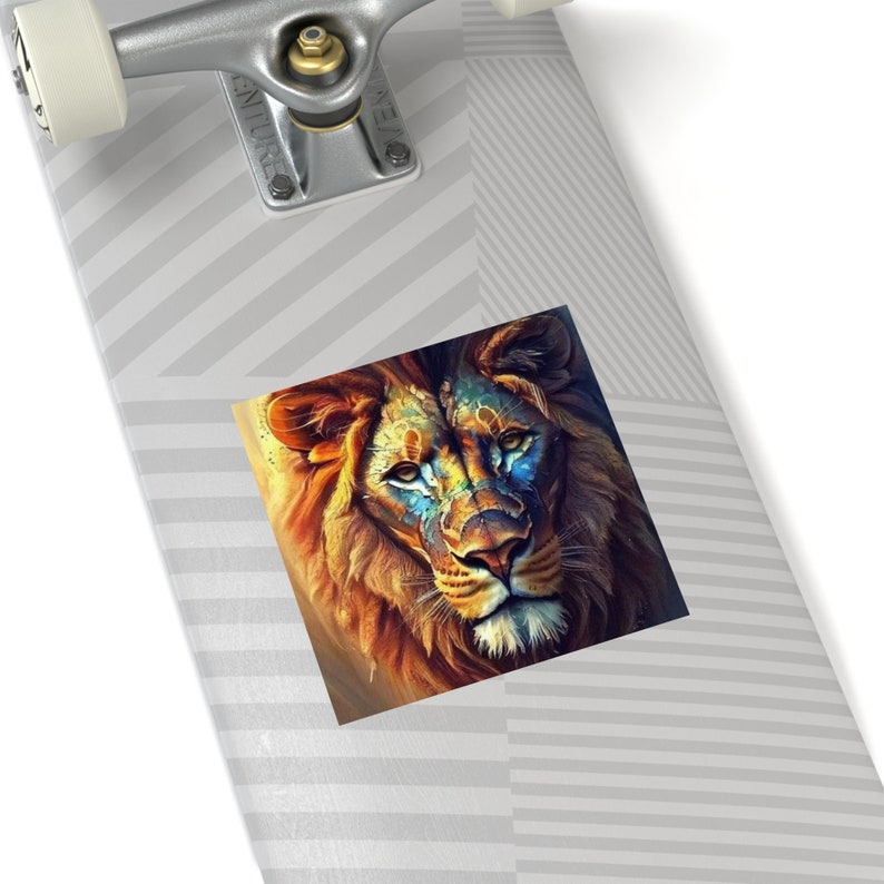 Skateboard Lion Sticker Jeep Lion Decals Car Window DJ Sticker Lion ...