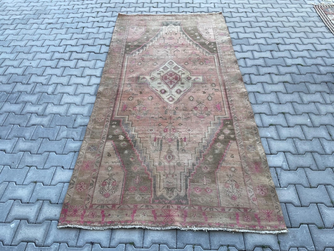 5x9 Neutral Area Rug, Kitchen Rug, Bedroom Rug, Home Decor Rug, Living ...