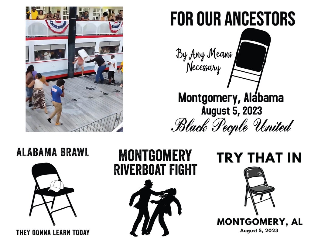 Battle of Montgomery 2023 Alabama Montgomery Brawl Chairs - Etsy