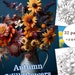 32 Autumn Wildflowers Coloring Page, Autumn Coloring Book, Flower ...