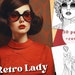 30 Retro Lady Coloring Page Lady Coloring Book Coloring - Etsy