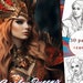 30 Lady Coloring Page, Cosplay Coloring Book, Superheroes Coloring Book ...