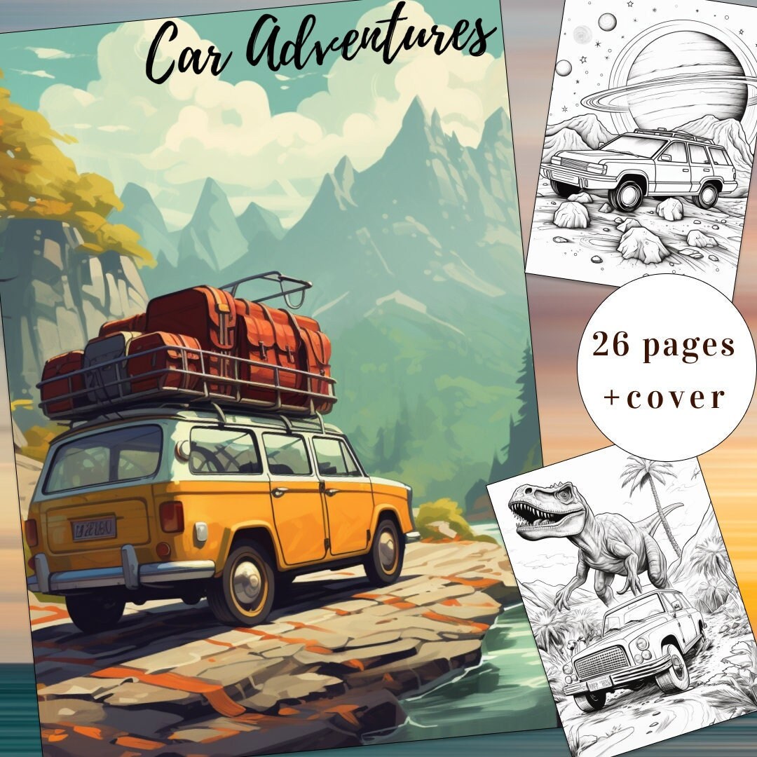 26 Car Coloring Book, Car Coloring Page, Car Coloring, Auto Coloring ...