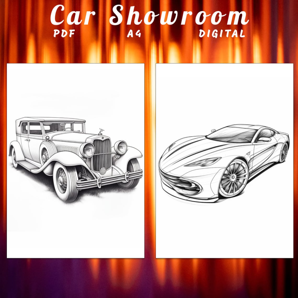 33 Car Coloring Book, Car Coloring Page, Car Coloring, Auto Coloring ...
