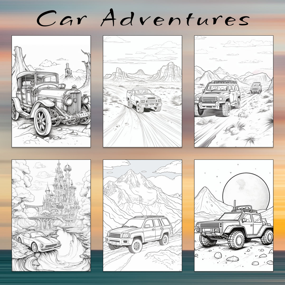 26 Car Coloring Book, Car Coloring Page, Car Coloring, Auto Coloring ...